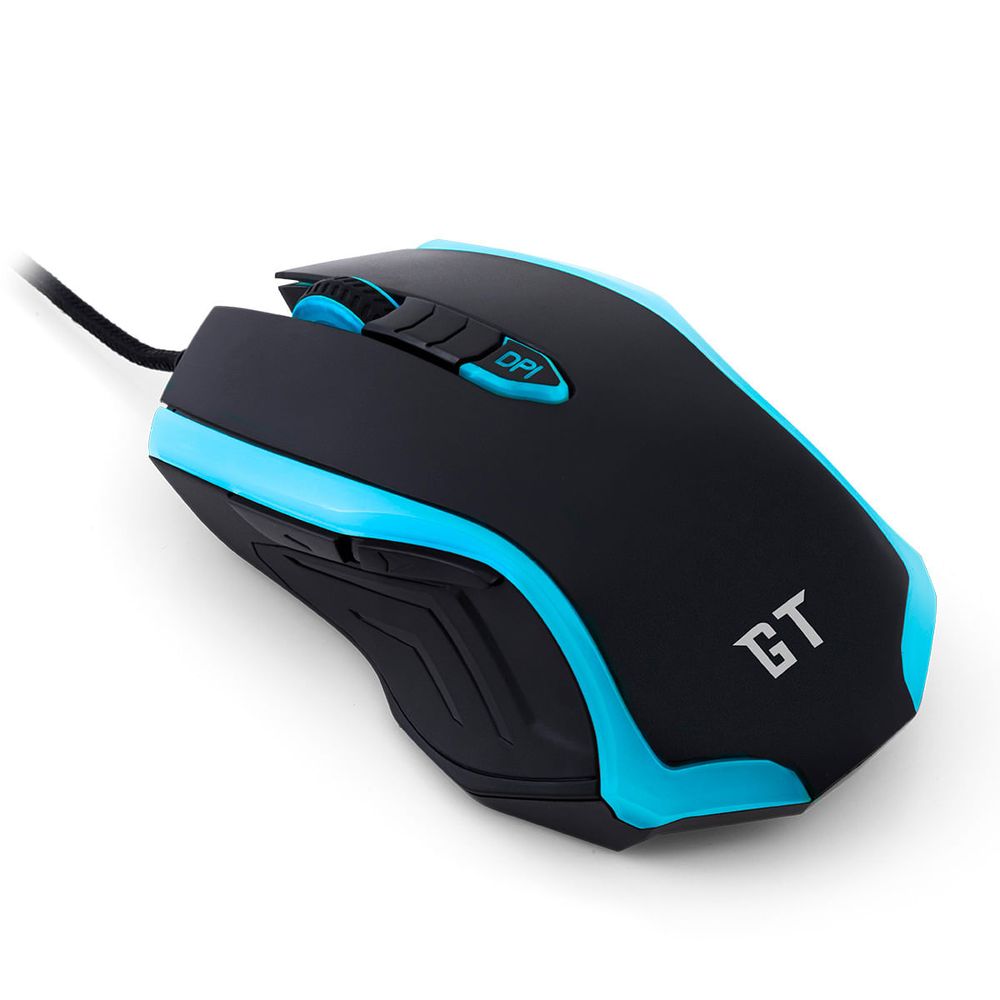 Mouse Gamer 3200DPI com LED e 6 Botões | Goldentec - Ibyte Atacado
