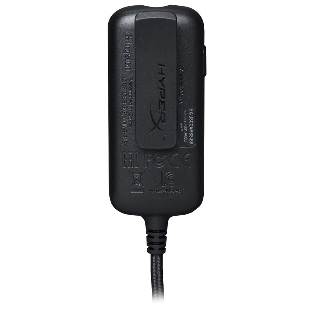 Placa de Som HyperX Amp USB Virtual 7.1 Surround Sound - HX-USCCAMSS-BK ...