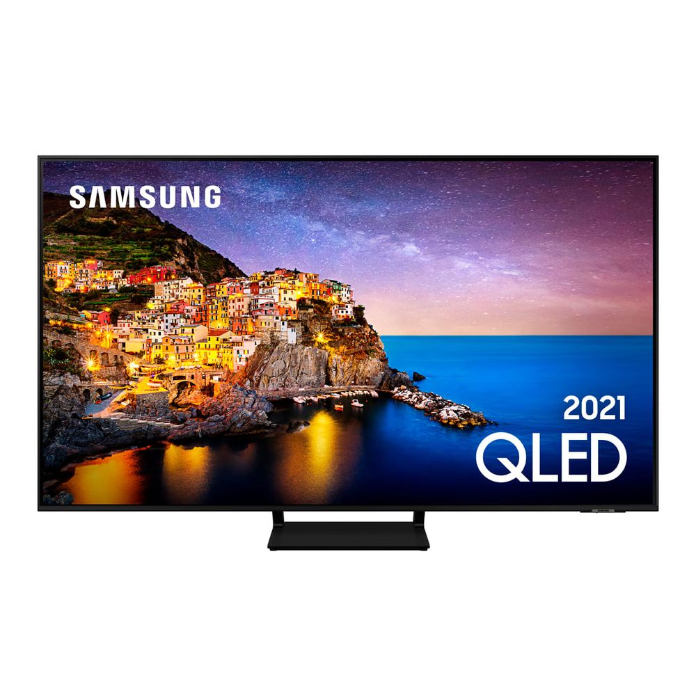 Smart TV Samsung 85" QLED 4K 85Q70A, Modo Game, Processador IA, Som em ...