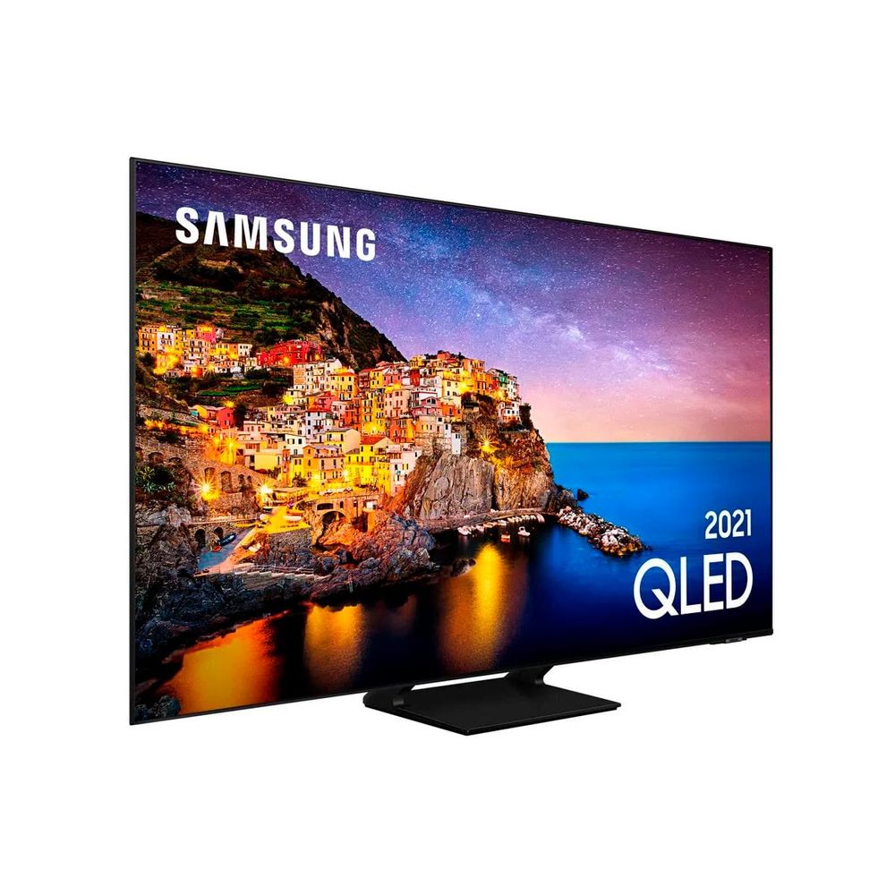 Smart TV Samsung 85" QLED 4K 85Q70A, Modo Game, Processador IA, Som em ...