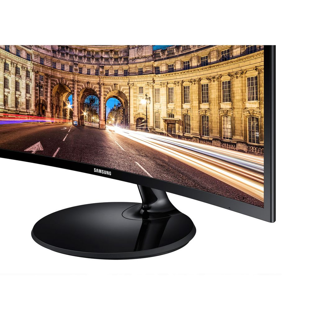 Monitor Samsung LED 24" Widescreen Curvo, Full HD, HDMI/VGA, FreeSync ...