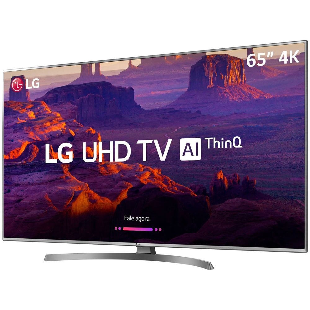Smart TV LED 65" Ultra HD 4K LG 65UK6540PSB com IPS, Inteligência ...
