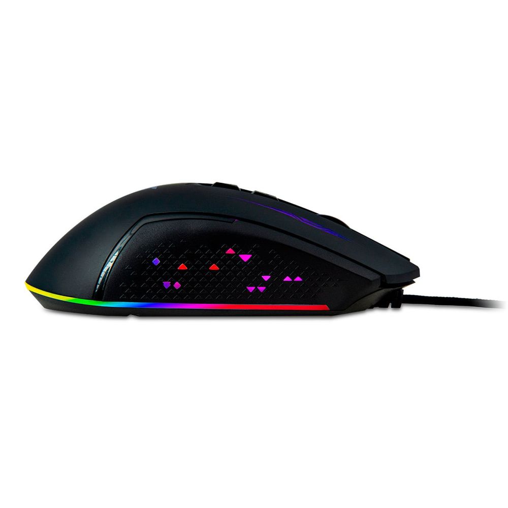 Mouse Gamer 12000 DPI Space com LED e 7 Botões| GT Gamer - Ibyte Atacado