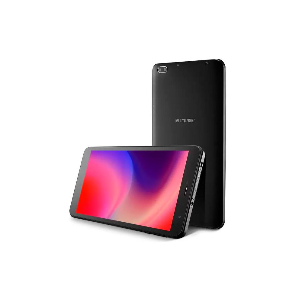 Tablet Multilaser M8 WIFI 32GB Tela 8" Preto - NB358 - Ibyte Atacado