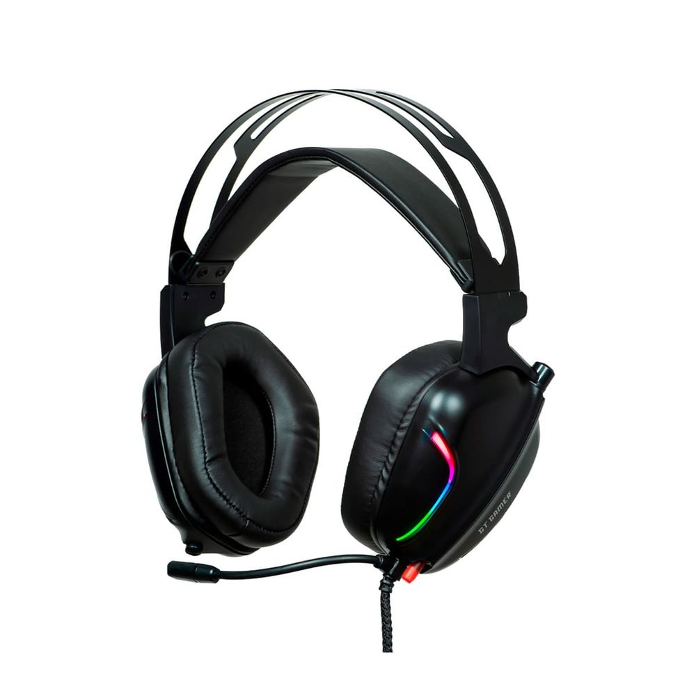 Headset Gamer Wizard com LED RGB | Goldentec - Ibyte Atacado