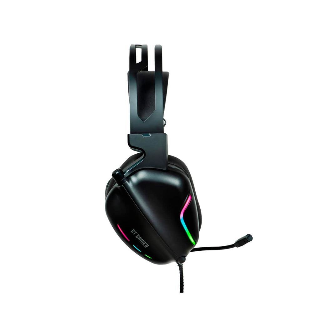 Headset Gamer Wizard com LED RGB | Goldentec - Ibyte Atacado