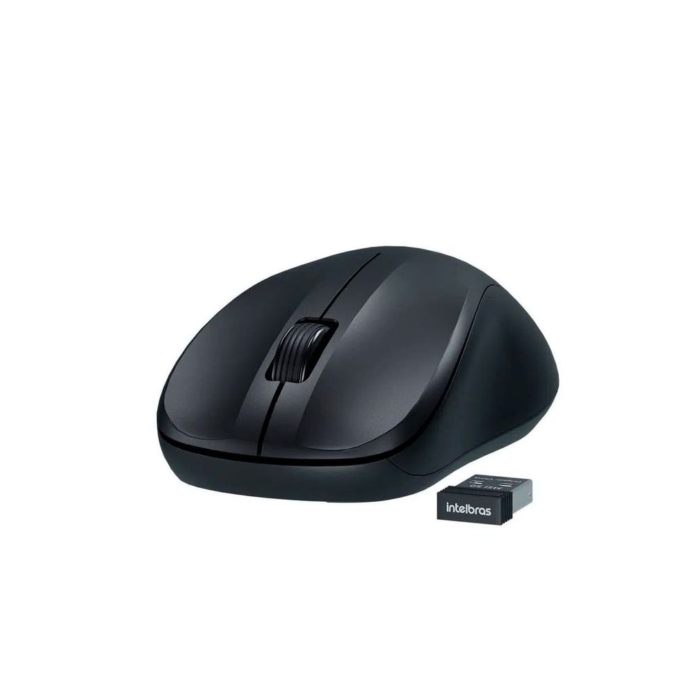 Combo com Teclado e Mouse Intelbras CSI50, Sem Fio, Preto - Ibyte Atacado Combo com Teclado e Mouse Intelbras CSI50, Sem Fio, Preto - Ibyte Atacado