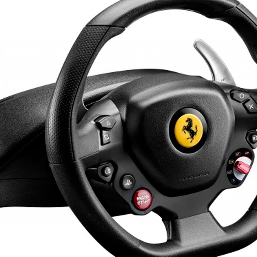 Volante Thrustmaster T80 488 GTB Ferrari PC/PS3/PS4/PS5 - Ibyte Atacado