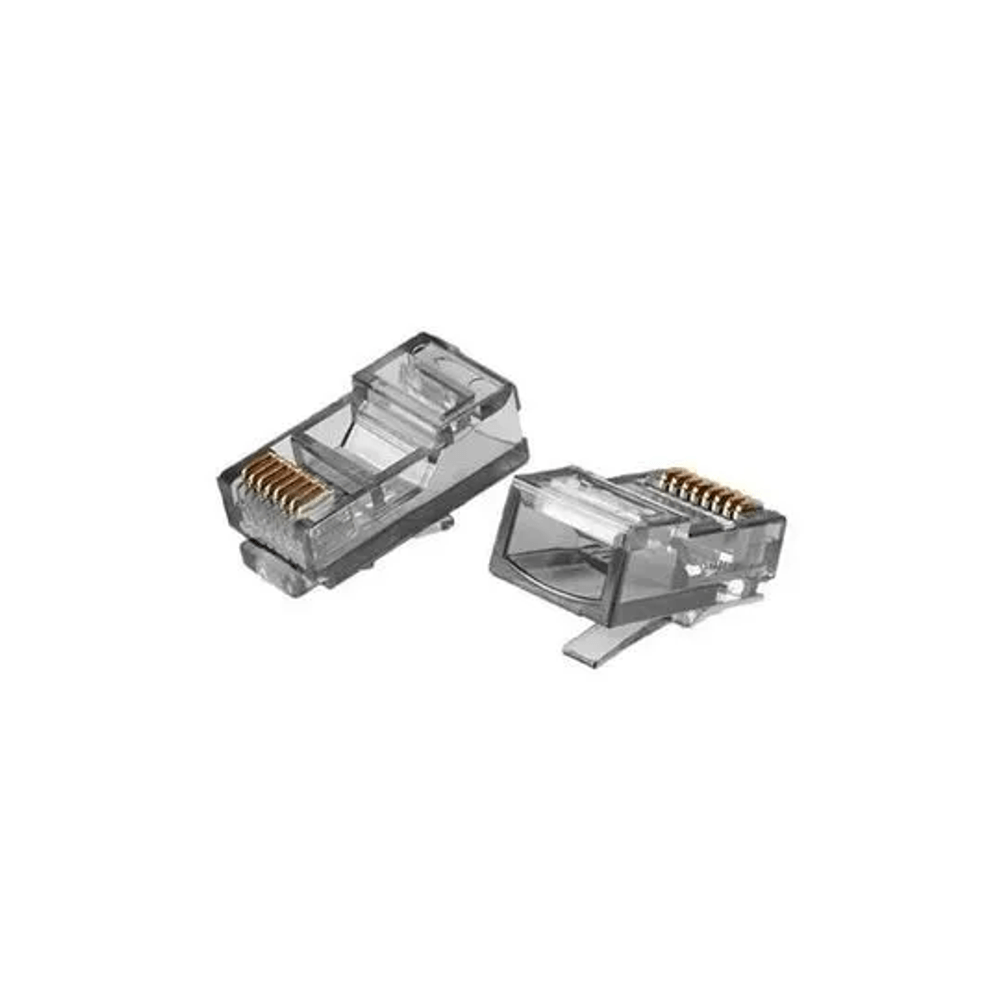 Conector Intelbras Conex 3000 RJ45 CAT6 Macho 20 unidades - Ibyte Atacado