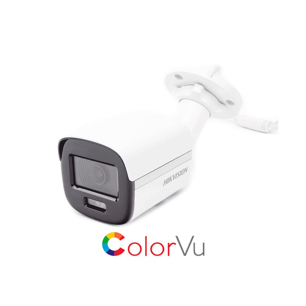 Câmera Hikvision 2MP Mini Bullet Colorvu FHD 2.8mm - Ibyte Atacado