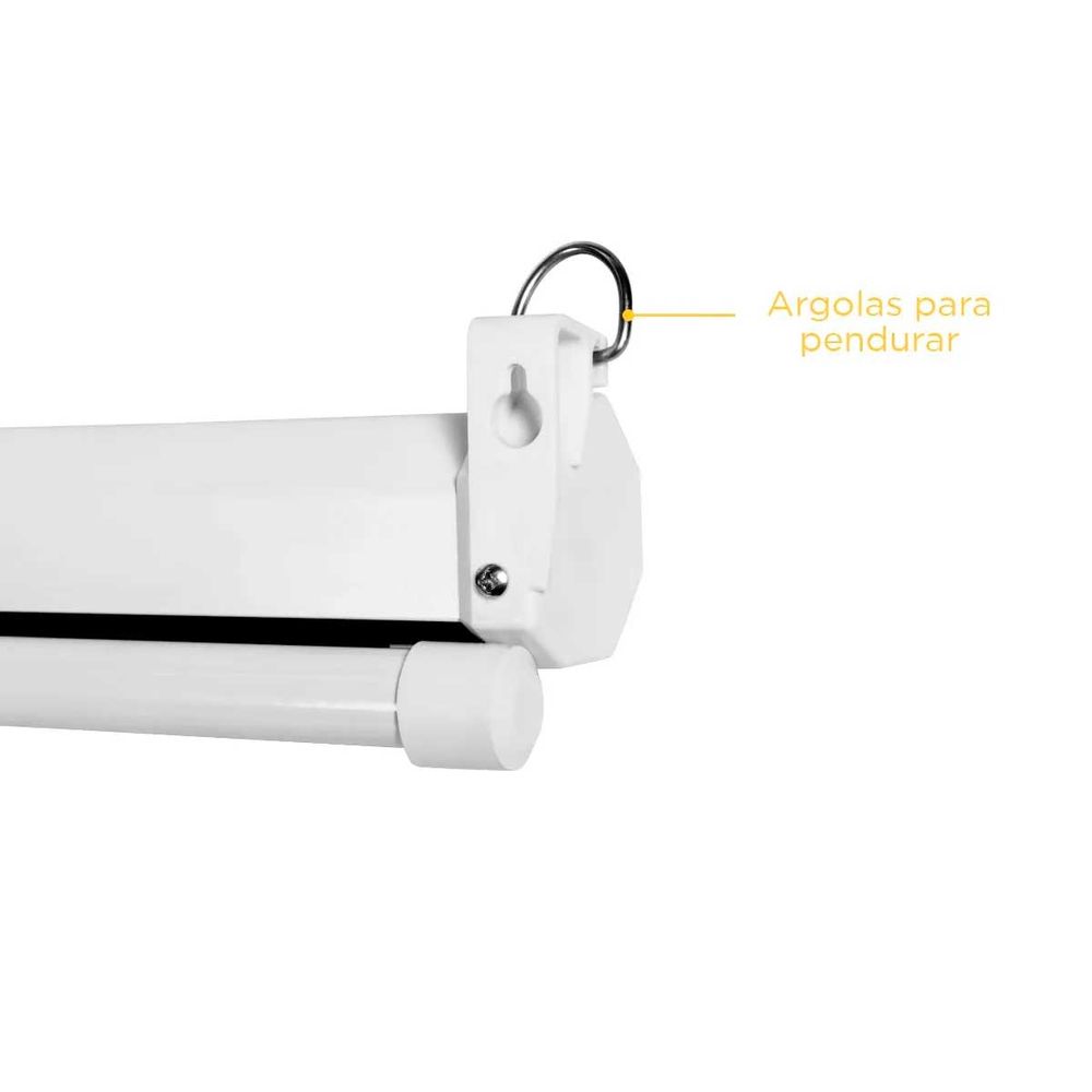 Tela de Projecao Retratil, 200 x 150cm - GT - Ibyte Atacado