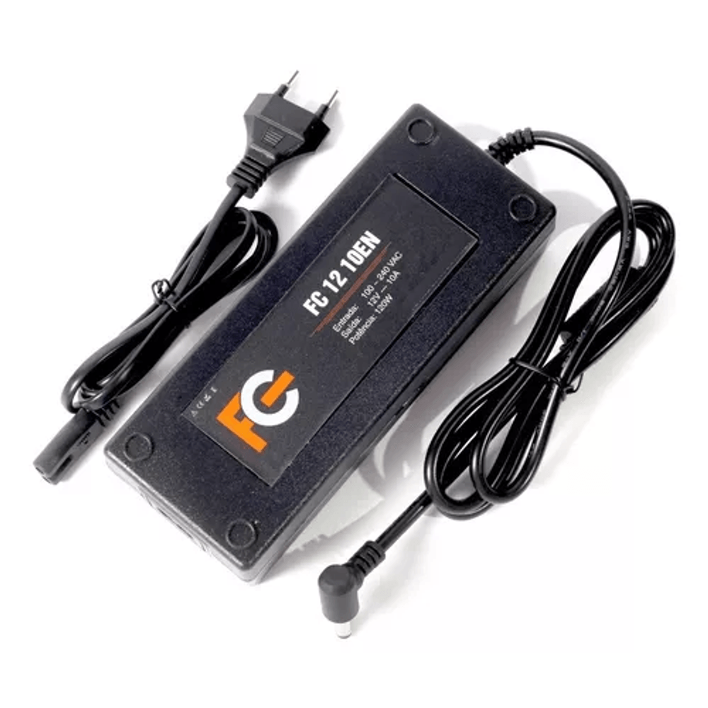 Fonte Para Desktop FC Fontes, 12V 10A, 120W - Ibyte Atacado