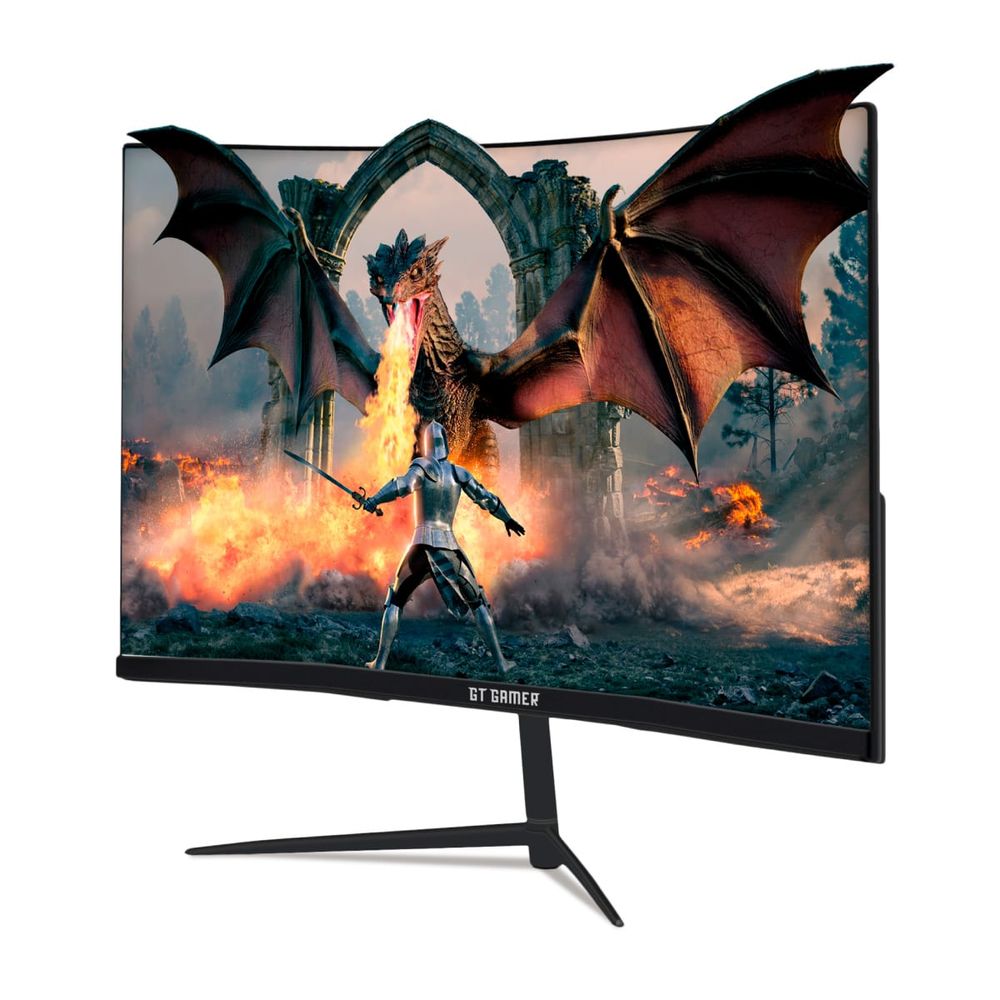 Monitor Gamer Goldentec 24" LED, Full HD, Curvo, 144Hz - Ibyte Atacado