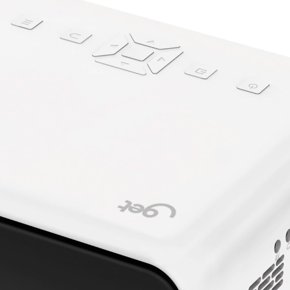 Projetor 5000 Lúmens Get Vision 5 Full HD com HDMI, USB e AV - Ibyte ...