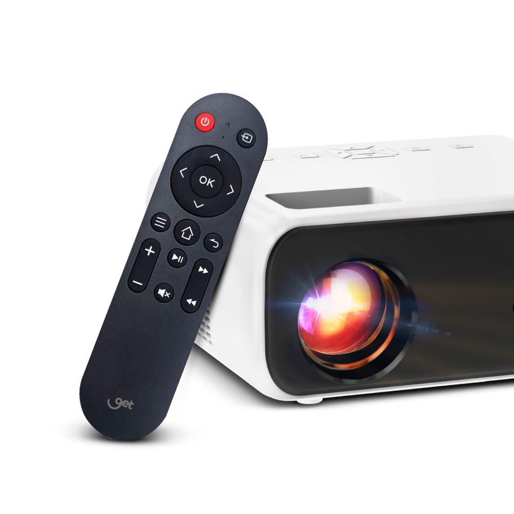 Projetor 5000 Lúmens Get Vision 5 Full HD com HDMI, USB e AV - Ibyte ...